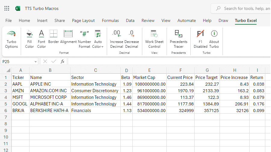 TTS Turbo Macros - Training The Street